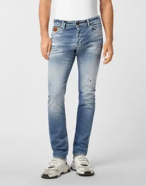 Philipp Plein Jeans Super Straight Cut - Nice