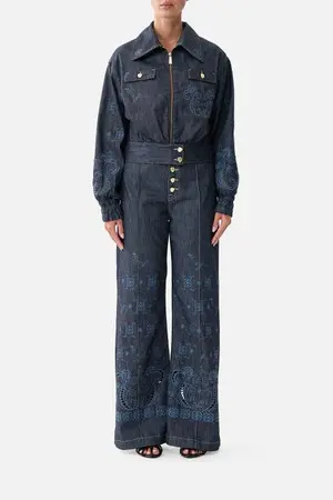 Camilla Embroidered Bomber Jacket
