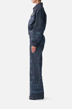 Camilla Embroidered Bomber Jacket