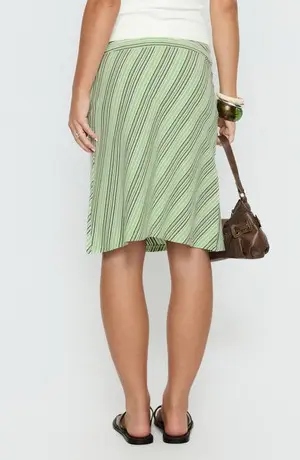Princess Polly Lemon Twist Midi Skirt