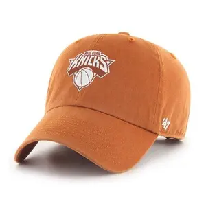 '47 New York Knicks Color Pack Clean Up Adjustable Hat - Orange