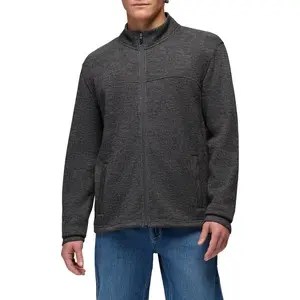Prana Two Harbors Full Zip Textured Jacket - Shadow Heather