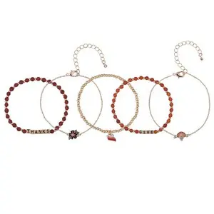 HALLMARK 8-piece Fall Themed Bracelet Set