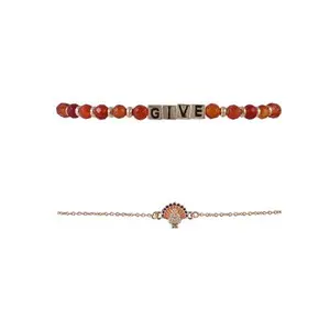 HALLMARK 8-piece Fall Themed Bracelet Set