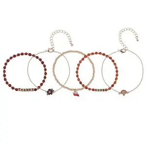 HALLMARK 8-piece Fall Themed Bracelet Set