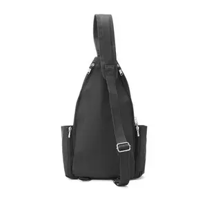 BAGGALLINI Classic Anti-theft Large Daytripper Sling - Charcoal
