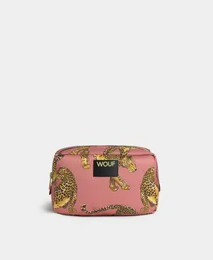 WOUF Leopard Toiletry Bag