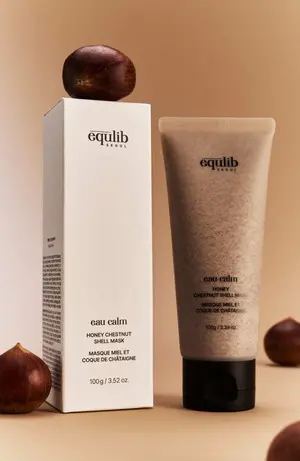 EQULIB Eau Calm Honey Chestnut Shell Mask - None