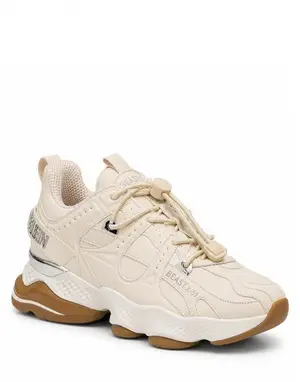 PLEIN SPORT Runner Beast X-01 Nappa Sneakers - Beige