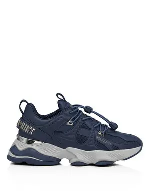 PLEIN SPORT Runner Beast X-01 Nappa Sneakers - Darkblue
