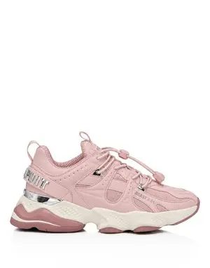 PLEIN SPORT Runner Beast X-01 Nappa Sneakers - Rose/pink