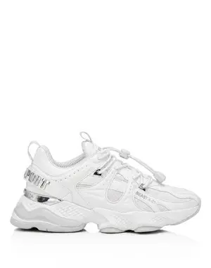 PLEIN SPORT Runner Beast X-01 Nappa Sneakers - White