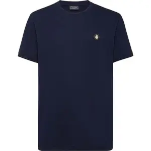 BILLIONAIRE T-shirt Round Neck Ss - Navy