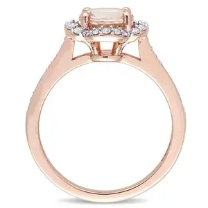 JULIANNA B. 14k Rose Gold Diamond And Ring