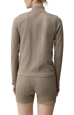 BORN LIVING YOGA Seamless Zip-up Jacket