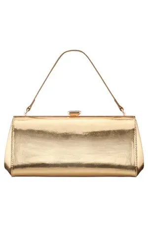 Nina Delsie-d Clutch - Gold
