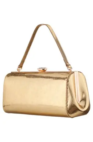 Nina Delsie-d Clutch - Gold