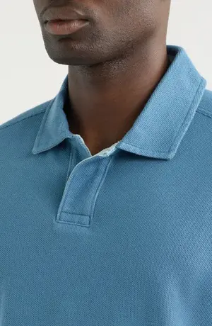 Tommy Bahama Maldives Long Sleeve Polo - Kingfish
