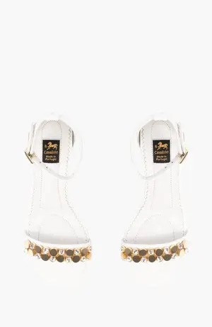 CAVALINHO Embellished Leather Sandals