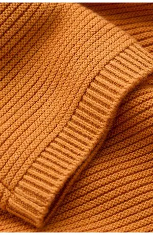 SEASALT CORNWALL Textured Crewneck Sweater In Organic & Recycled Cotton