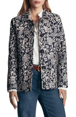 Boden Fife Jacquard Chore Jacket