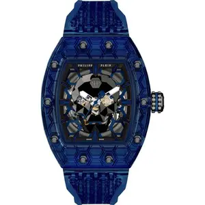Philipp Plein Crypto King Arctic Shield Watch - Navy