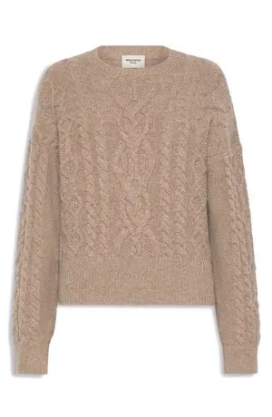 Max Mara Virgin Wool Cable Knit Sweater