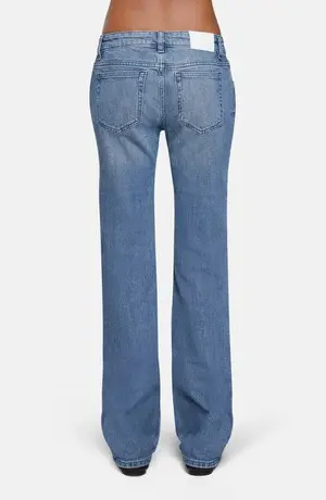 EB DENIM Lennon Low Waist Slim Straight Leg Jeans