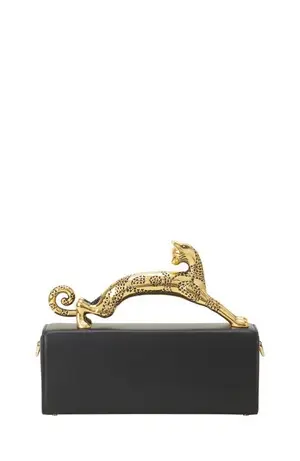 LANVIN Leather Pencil Cat Bag