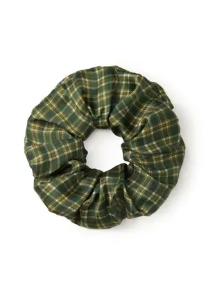 OLAH Grevelyn Silk Scrunchie - Green