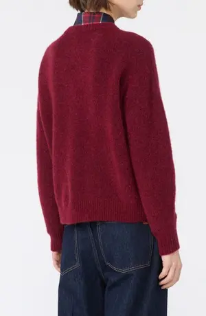 Max Mara Alpaca Blend Crewneck Sweater