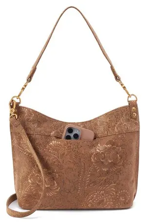 Hobo Pier Leather Shoulder Bag