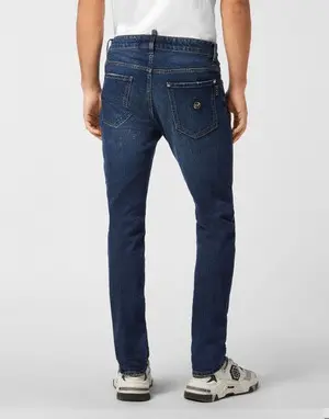Philipp Plein Super Straight Cut Jeans