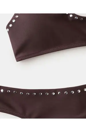 Mango Studded Brazilian Bikini Bottoms