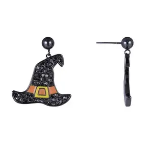 HALLMARK Halloween Witch Hat Statement Earrings