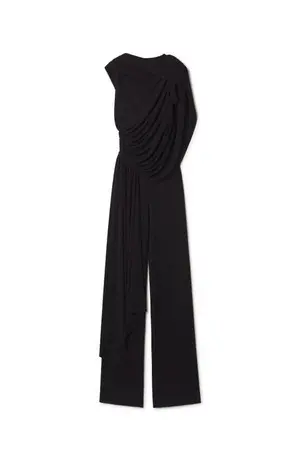 LANVIN Draped Jumpsuit In Crepe Jersey