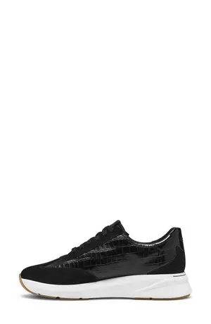 Clarks Code R Run Sneaker With Side-zip Closure - Black Combi