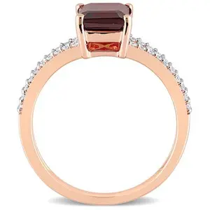 JULIANNA B. Diamond Split Shank Ring 14k