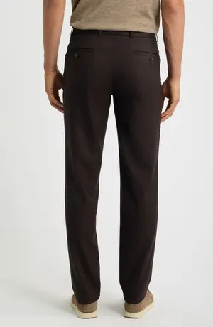 JACK VICTOR Wool Melange Stretch Pants