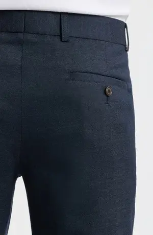 JACK VICTOR Wool Melange Stretch Five Pocket Pants