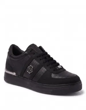 Philipp Plein Low-top Sneakers Mix Color Unisex Black/black