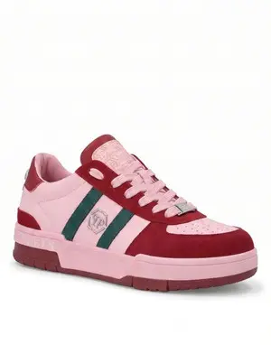 Philipp Plein Low-top Sneakers Mix Color Unisex Pink/red