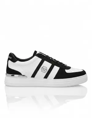 Philipp Plein Low-top Sneakers Mix Color - White/black