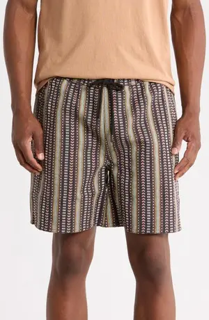 GOTCHA La Brea Cotton Printed Shorts