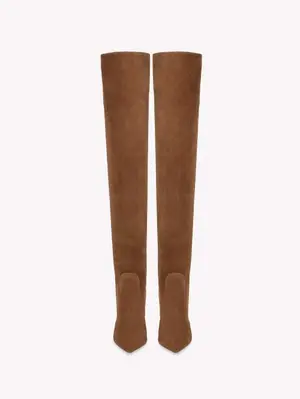 GIANVITO ROSSI Over-the-knee Suede Stiletto Boots