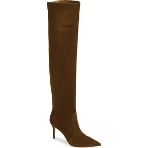 GIANVITO ROSSI Over-the-knee Suede Stiletto Boots - Texas