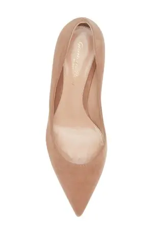 GIANVITO ROSSI Kitten Heel Pointed Toe Pump