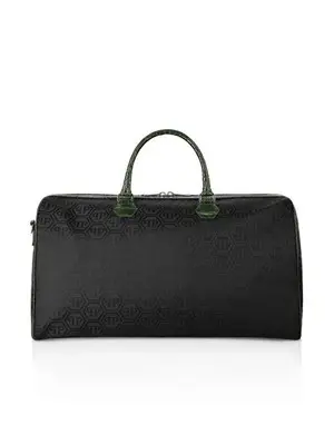 Philipp Plein Nylon Weekend Bag Monogram