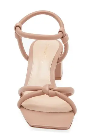 GIANVITO ROSSI Square Toe Slingback Sandal