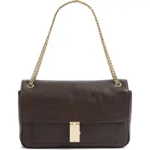TOM FORD Mia Chain Shoulder Bag - Espresso